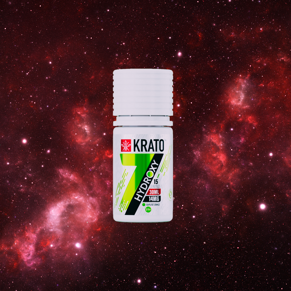 KRATO 7-Hydroxy Refined Alkaloid Kratom Extract Shot 30ml - x12 bottle